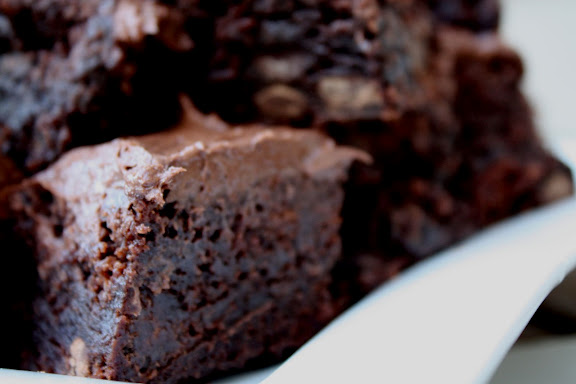 Chocolate Coma Brownies- The Red Headed Hostess