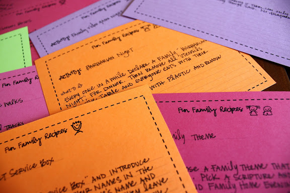 Family Recipe Cards
