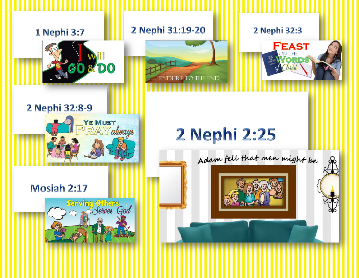 Book of Mormon Scripture Mastery Flash Cards! The Red Headed Hostess