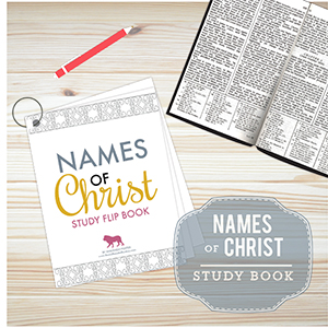 FLIPBOOK-Names of Christ (Girl Version)
