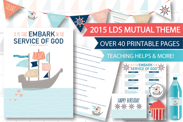 2015 Mutual Theme "O Ye That Embark in the Service of God" Package