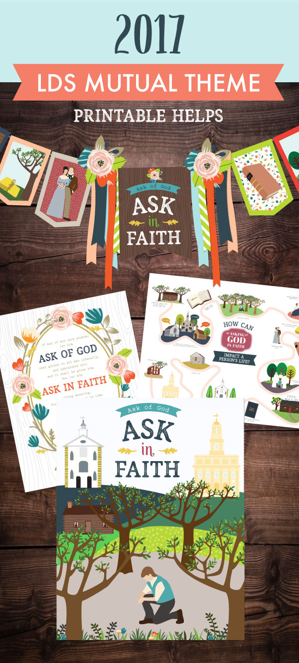 2017 LDS Youth Theme: Ask of God in Faith - The Red Headed Hostess
