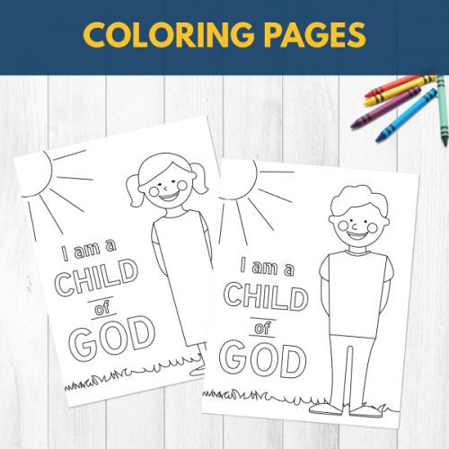 Primary 1 Lesson 1: I am Child of God (PDF Download) - The Red Headed ...