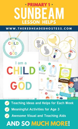 2017 LDS Primary Helps- The Red Headed Hostess