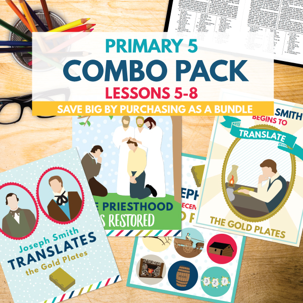 Primary 5 COMBO: Doctrine and Covenants: Lessons 5-8 - The Red Headed ...