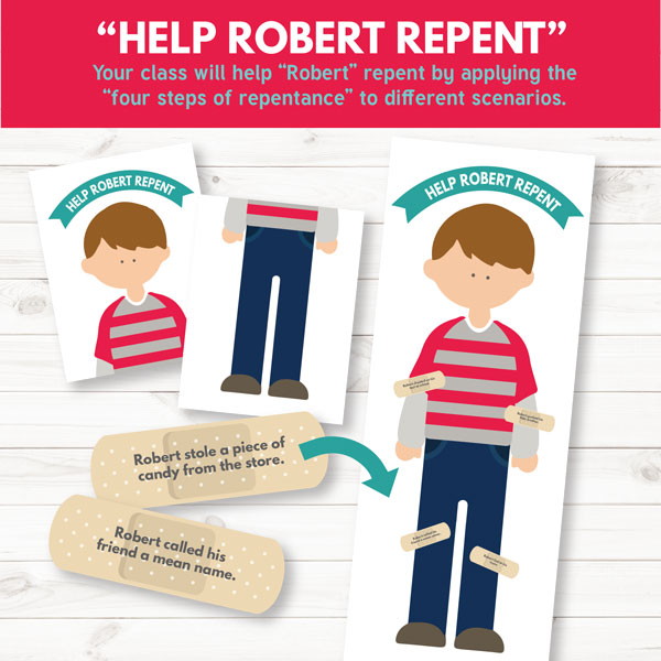 Choose the Right B: Lesson 10 – Repentance - The Red Headed Hostess