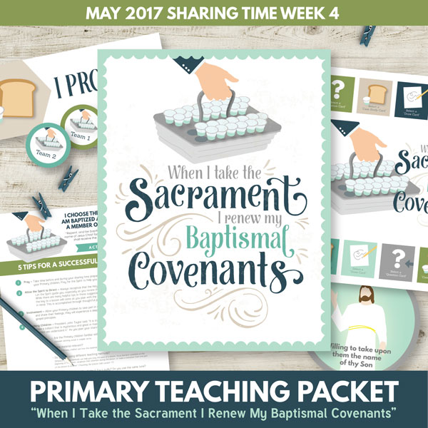When I Take the Sacrament I Renew My Baptismal Covenants - The Red ...
