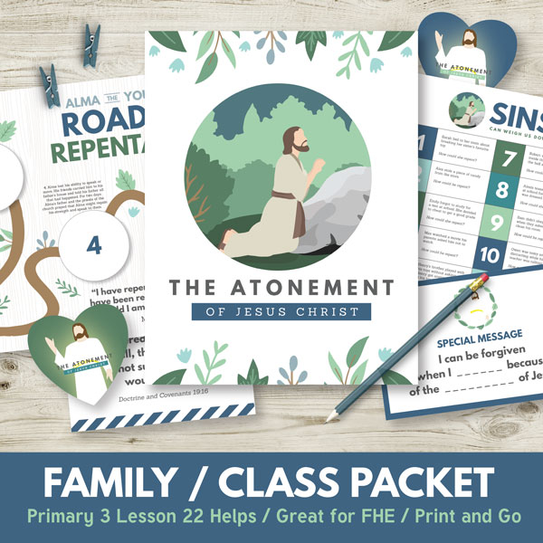 Choose the Right B: Lesson 22 – The Atonement of Jesus Christ - The Red ...