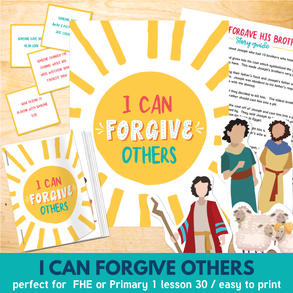 Primary 1 Lesson 30: I Can Forgive Others - The Red Headed Hostess