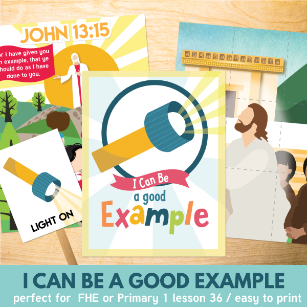 Primary 1 Lesson 36: I Can Be A Good Example - The Red Headed Hostess