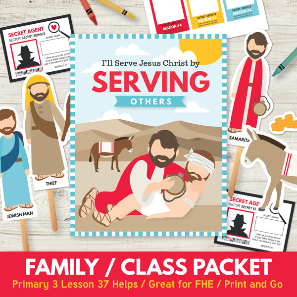 Choose the Right B: Lesson 37 – I'll Serve Jesus Christ by Serving ...