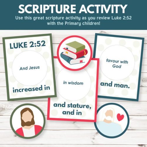Primary Sharing Time 2017: Jesus Grew in Wisdom and Stature and in ...