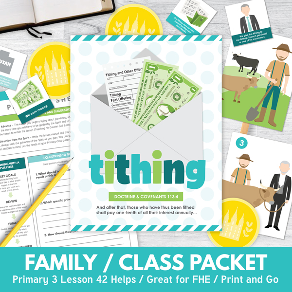 Choose the Right B: Lesson 42 – Tithing - The Red Headed Hostess