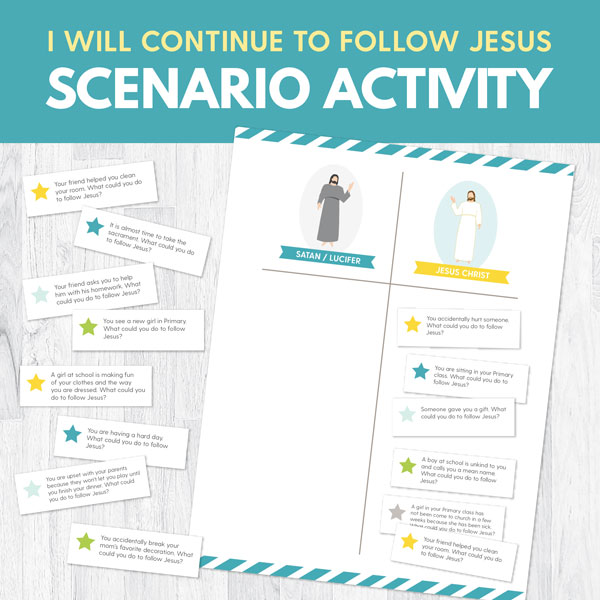 Primary 2 (CTR) Lesson 4: I Chose to Follow Jesus Christ - The Red ...