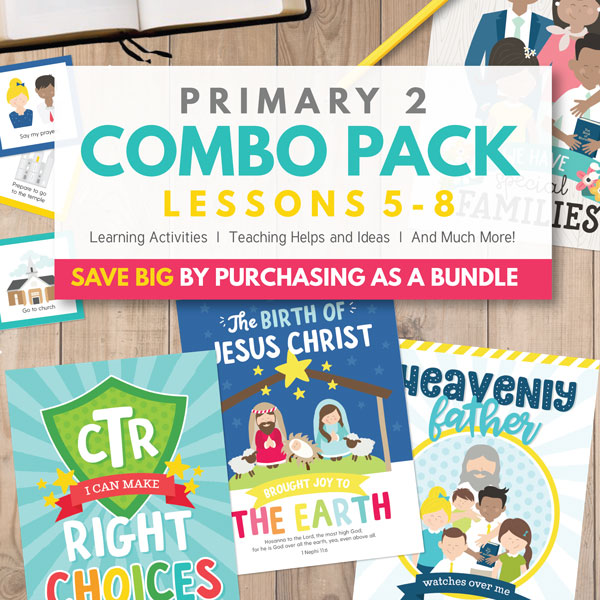 Primary 2 COMBO (CTR): Lessons 5-8 - The Red Headed Hostess