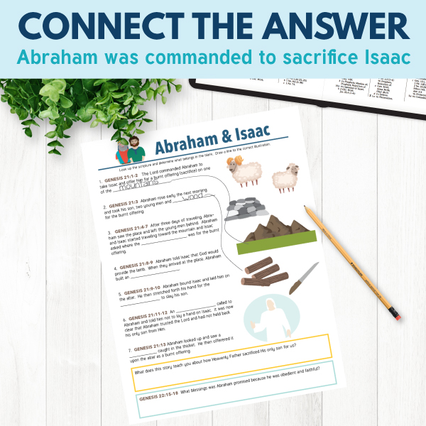 Primary 6 Lesson 11: Abraham and Isaac - The Red Headed Hostess