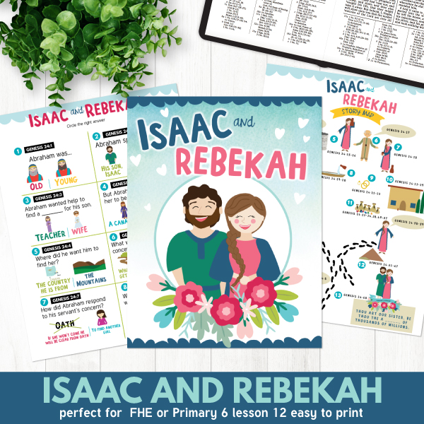 Isaac And Rebekah For Kids