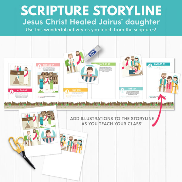 Primary 2 (CTR) Lesson 16: Jesus Christ Has the Power to Heal - The Red ...