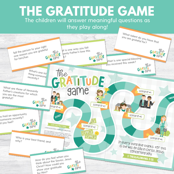 Primary 2 (CTR) Lesson 24: I Can Show Gratitude - The Red Headed Hostess