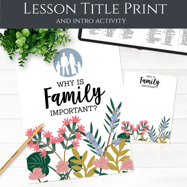 Why is Family Important? (PDF Download) - The Red Headed Hostess Why is Family Important? (PDF Download) - The Red Headed Hostess