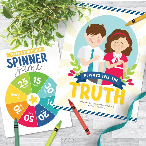 Primary 2 (CTR) Lesson 34: Always Tell the Truth - The Red Headed Hostess