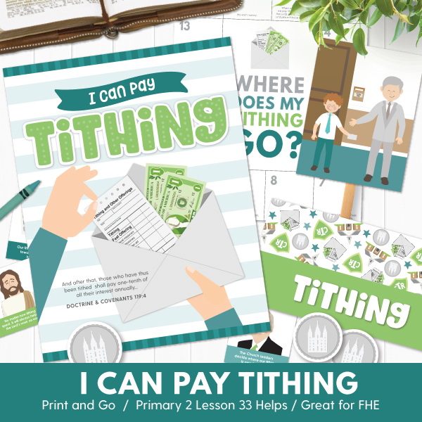 Primary 2 (CTR) Lesson 33: I Can Pay Tithing - The Red Headed Hostess