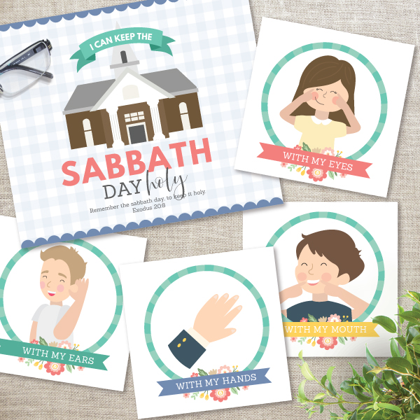 Primary 2 (CTR) Lesson 37: I Can Keep the Sabbath Day Holy - The Red ...