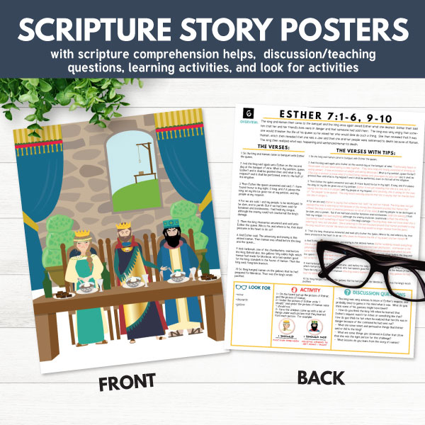 Primary 6 Lesson 38: Esther Saves Her People - The Red Headed Hostess