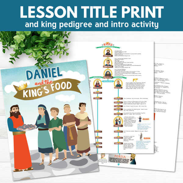 Primary 6 Lesson 40: Daniel and the King's Food - The Red Headed Hostess