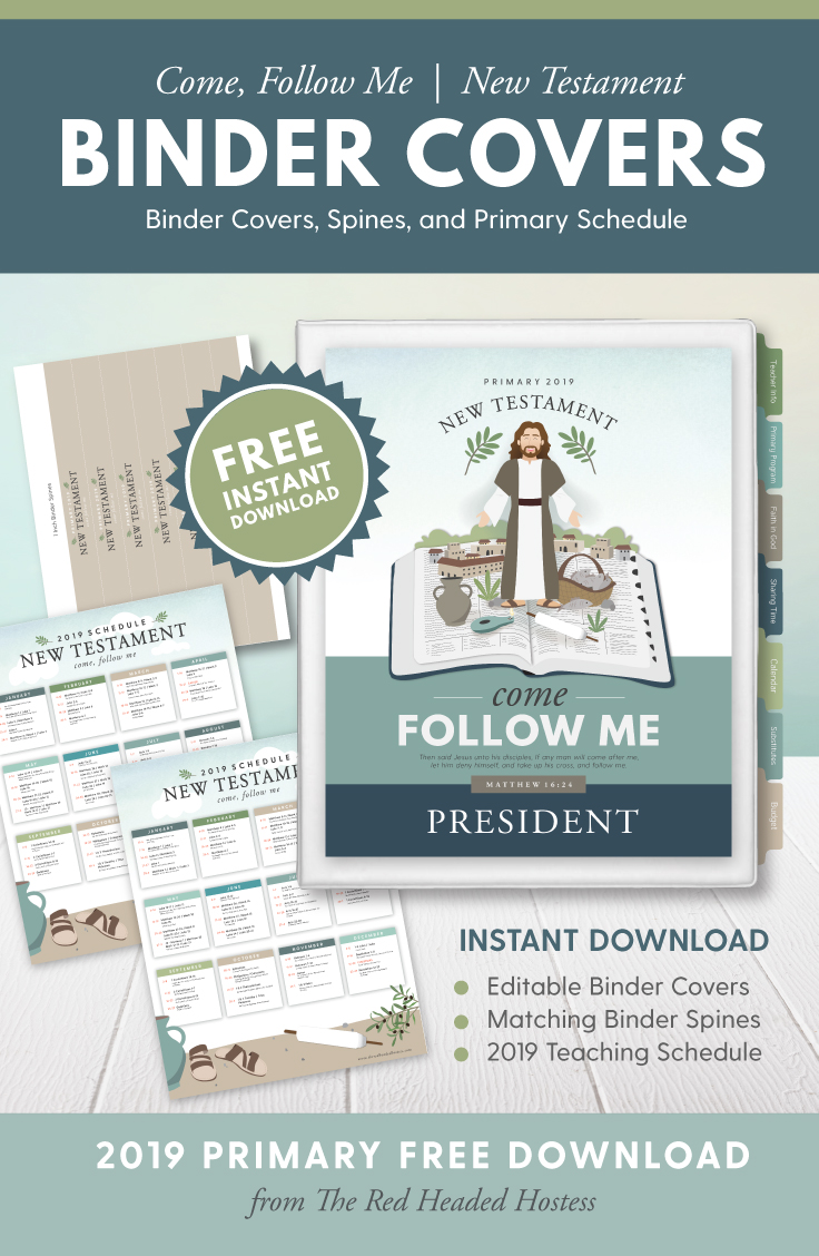 2019 Primary: Come, Follow Me - New Testament - The Red Headed Hostess