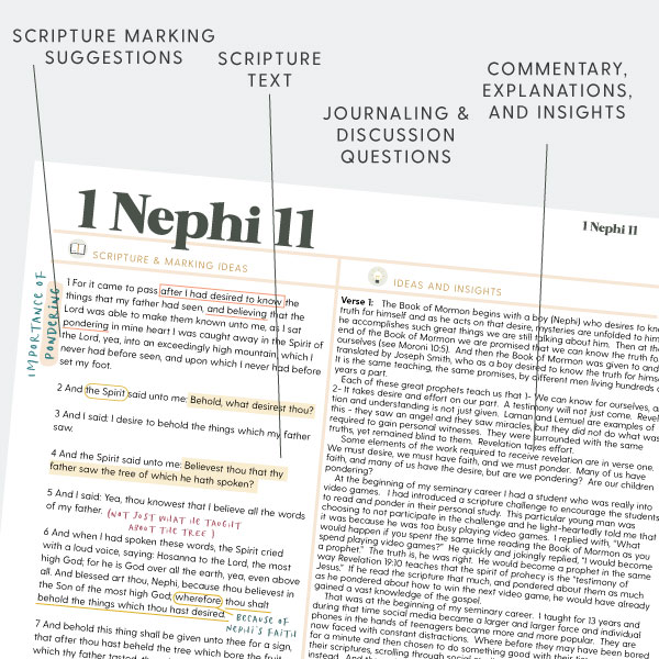 1 Nephi 11 15 The Red Headed Hostess