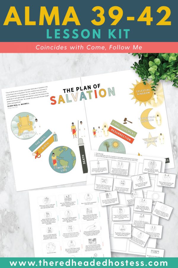 Come, Follow Me – Book of Mormon: Alma 39-42 - The Red Headed Hostess