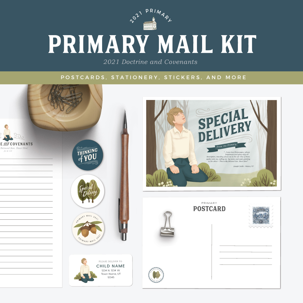 2021 Primary – Doctrine and Covenant: Mail Kit - The Red Headed Hostess