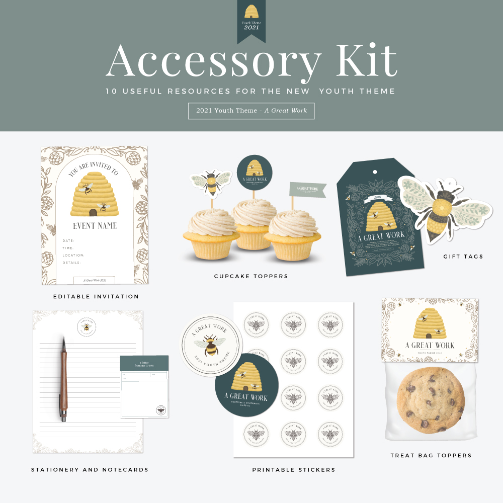 2021 A Great Work: Accessory Kit - The Red Headed Hostess