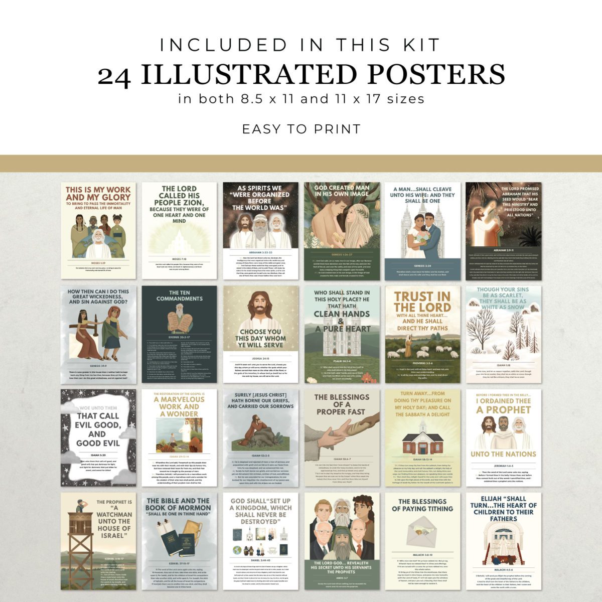 Old Testament Doctrinal Mastery - COMBO (Digital Downloads) - The Red ...