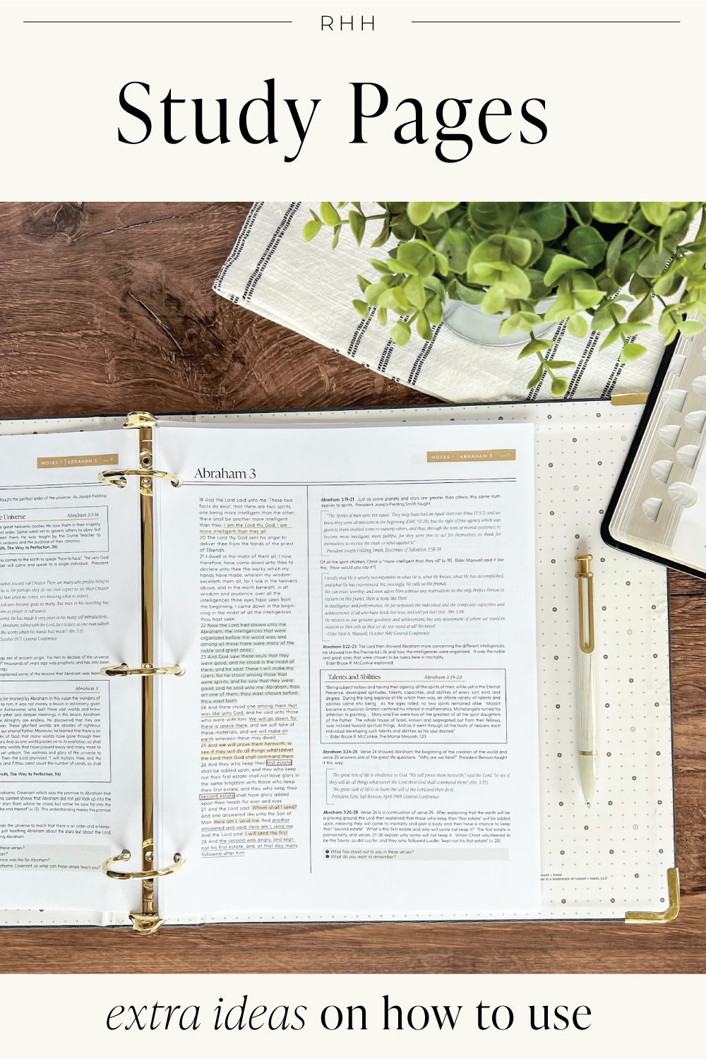 Weekly Scripture Kits - how to use - The Red Headed Hostess