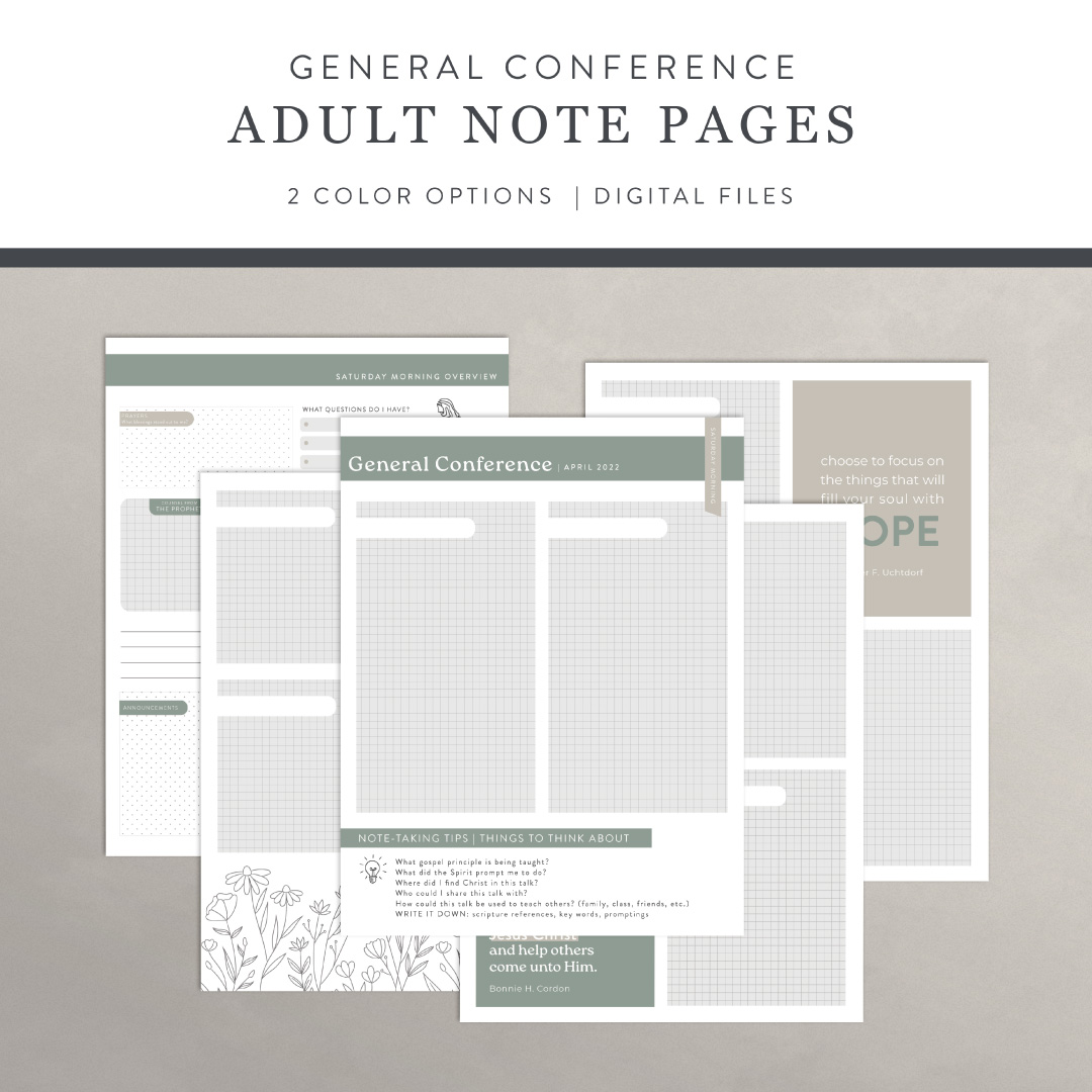 General Conference Archives - The Red Headed Hostess