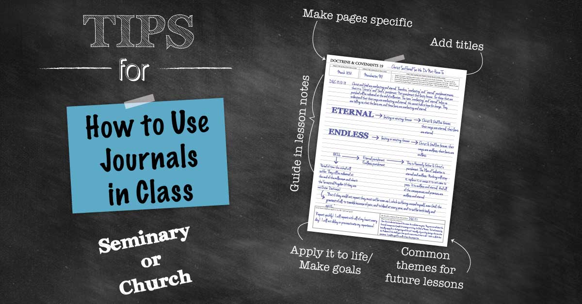 Tips on How to Use Journals in Class- The Red Headed Hostess