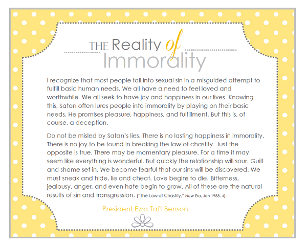 Teaching Chastity and Virtue Part 2 - By John Hilton III- The Red ...