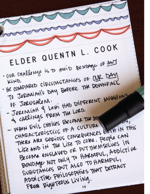 General Conference Doodle Flip Book