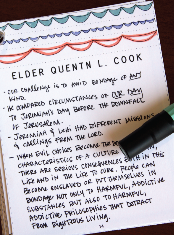 General Conference Doodle Flip Book