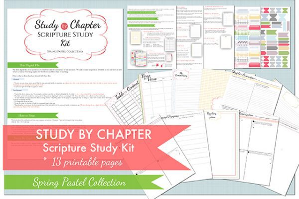Build Your Own Scripture Study Kits- The Red Headed Hostess