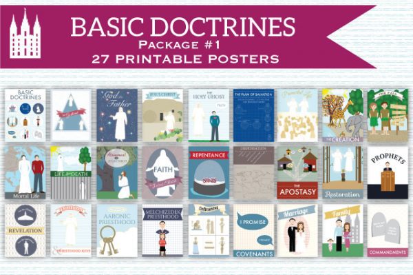 Basic Doctrines Posters and Study Cards-The Red Headed Hostess