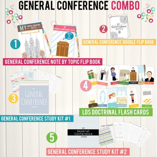 General Conference Doodle Flip Book