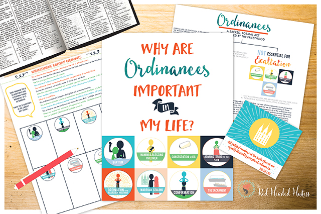 Why Are Ordinances Important in My Life? By Anthony Sweat