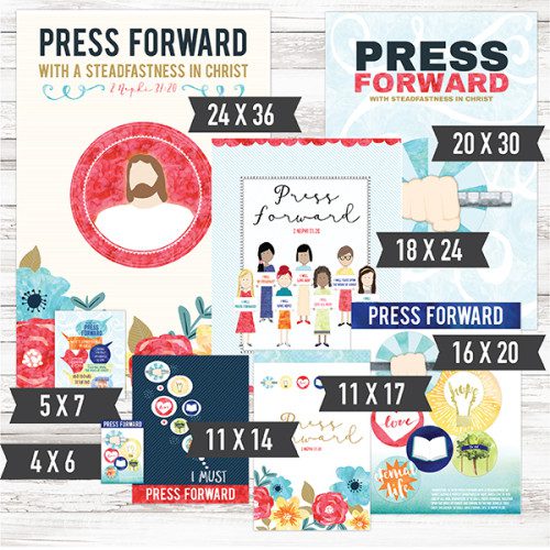 Press Forward Posters and Banners JPEGS (Various Sizes) - The Red ...
