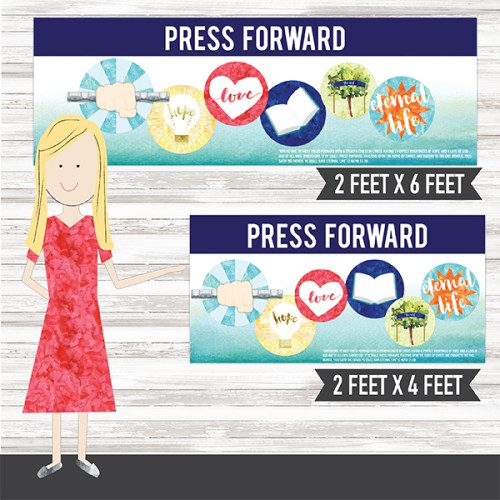 Press Forward Posters and Banners JPEGS (Various Sizes) - The Red ...