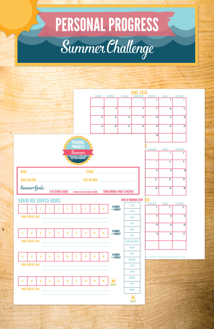 FREE Personal Progress Summer Program - The Red Headed Hostess