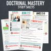 New Testament Doctrinal Mastery Passages Posters, Flash Cards...