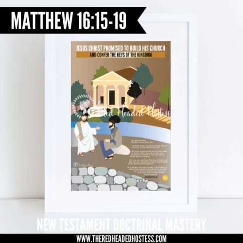 New Testament Doctrinal Mastery Passages Posters, Flash Cards...
